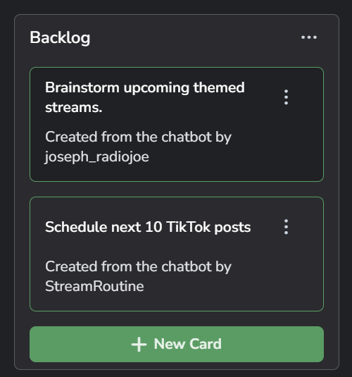 New feature: Add tasks directly from chat | Blog - StreamRoutine